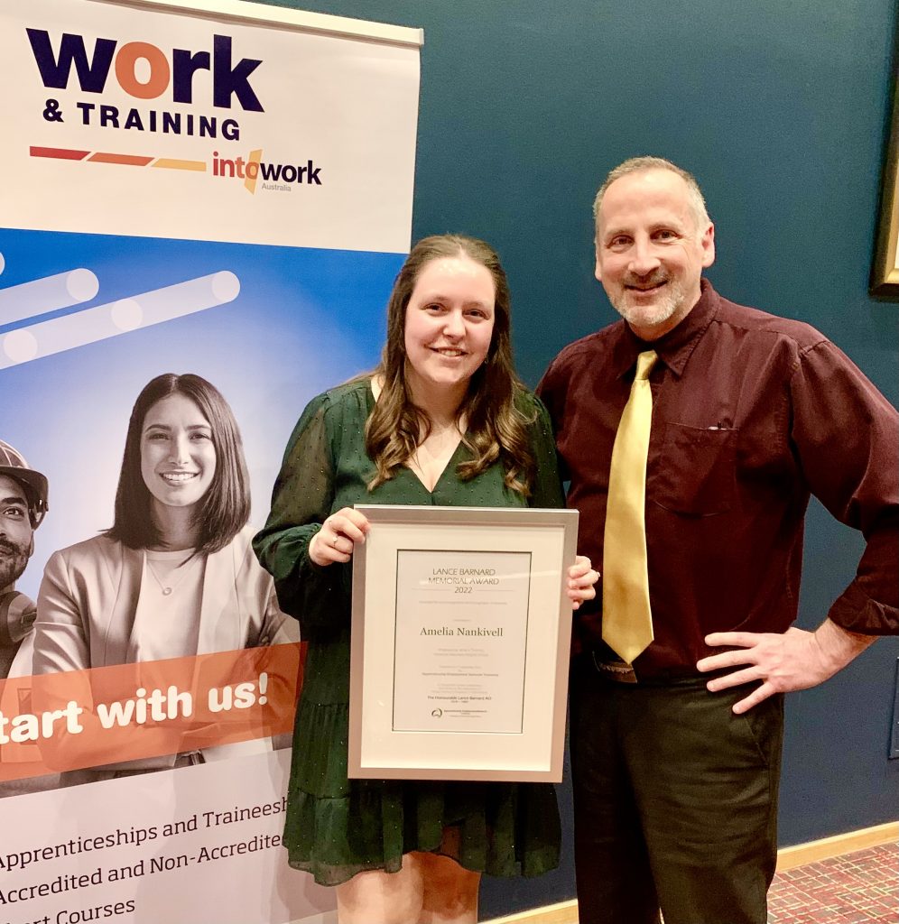 Work & Training trainees recognised for excellence at Tasmanian ...